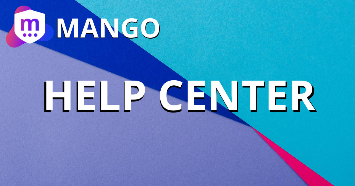 Mango Help Center