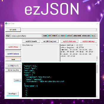Installation ezJSON VisualNeoWin Plugin